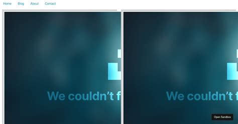 blog demo build with react foundation and react js codesandbox