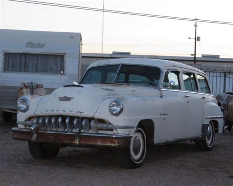 1952 Desoto Firedome Hemi V8 Az Patina Surf Wagon Survivor Pre Dodge