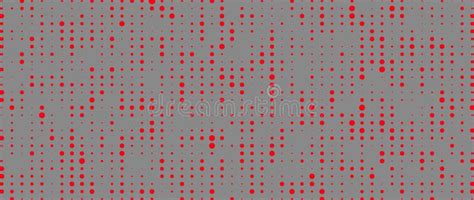 Vector Particle Model Hacked Code Abstract Halftone Texture Stock Illustration Illustration