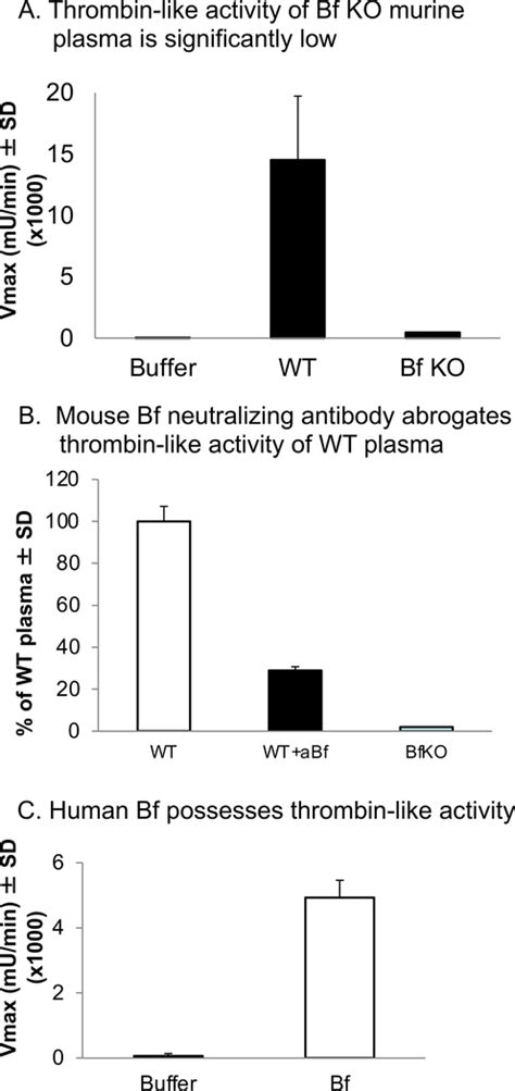 Complement Component Factor B Has Thrombin Like Activity Abstract