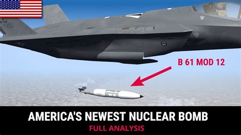 B 61 Mod 12 Americas Newest Nuclear Bomb Youtube