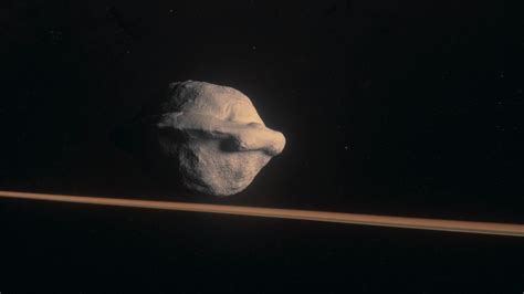 How A Walnut Shaped Moon Help Shape Saturns Rings Nova Pbs