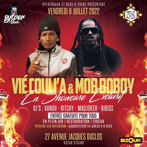 Vié Coulia Et Mob Boboy En Showcase Exclu Plein Air France