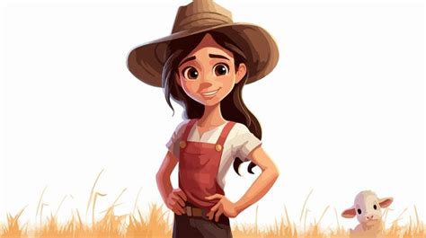 Farmer Girl Illustration Images Free Download On Freepik