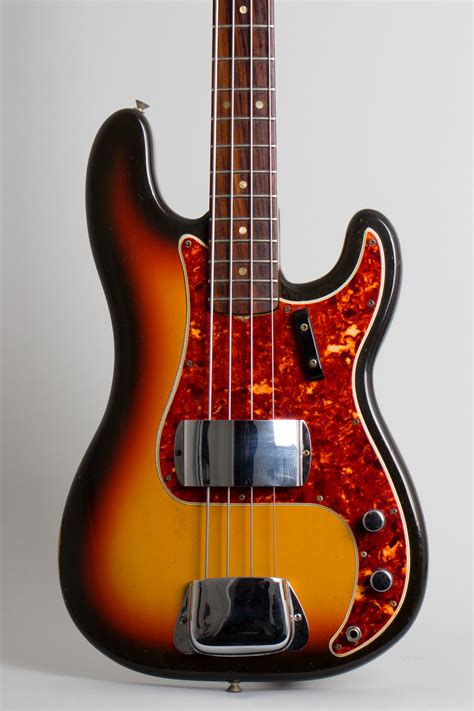 Fender Precision Bass Solid Body Electric Bass Guitar 1966 Retrofret