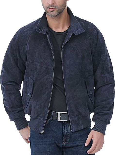 Landing Leathers Men Wwii Suede Leather Bomber Jacket Tall Shopstyle