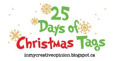 Bashful Blogging 25 Days Of Christmas Tags Day 10