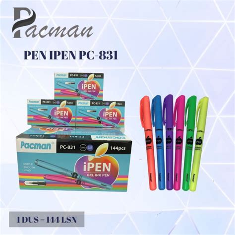Jual Pen Ipen Apel 831 Pacman Pen Gel Lucu Pen Gel Murah Shopee Indonesia