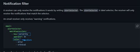 Whether We Can Define A Global Receiver To Just Send Warning Notifications For A Whole K8s