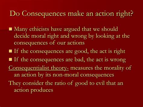 Ppt Consequentialist Theories Of Ethics Powerpoint Presentation Free