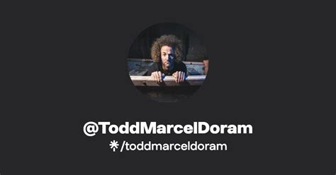 Toddmarceldoram Instagram Tiktok Linktree