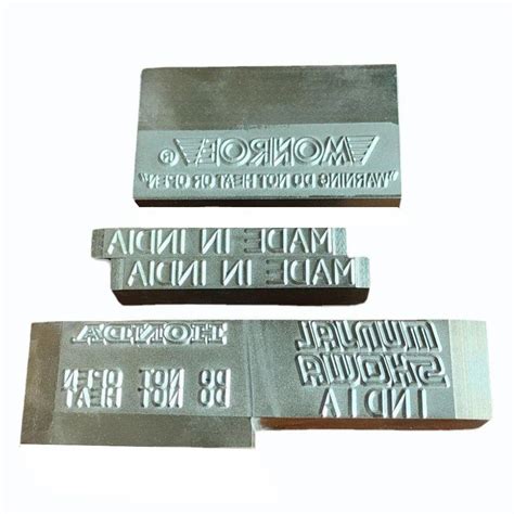 Alloy Steel Engraved Marking Stamp Punch Set At ₹ 2000 Piece In Ghaziabad Id 2852632712355