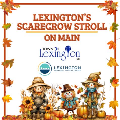 Lexingtons Annual Scarecrow Stroll On Main Lexington Chamber And