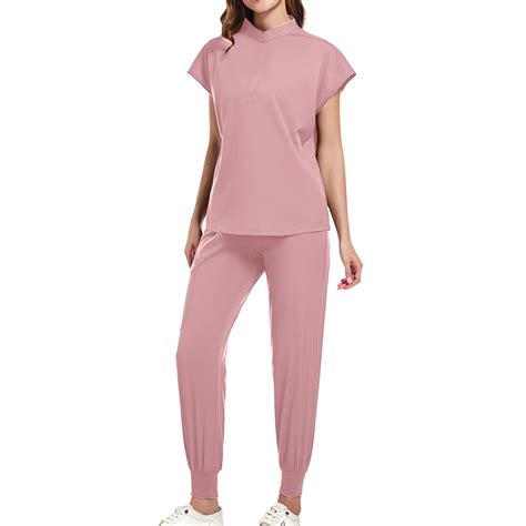 Sriper Cute Scrubs For Women Set Plus Sizescrub Tops Women Stretchy