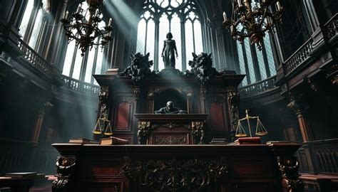 Free Gothic Justice Chamber Image Gothic Courtroom Justice