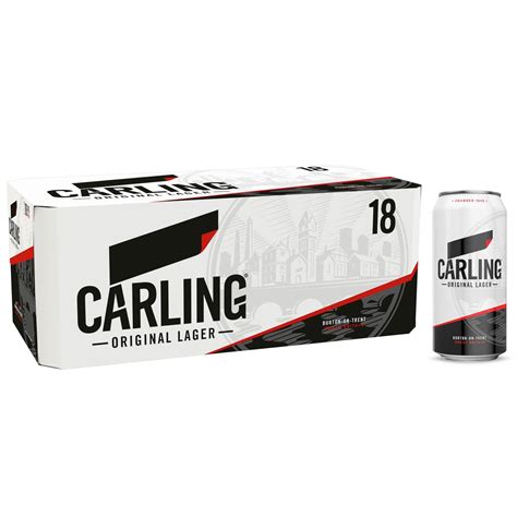 Carling Original Lager 18 X 440ml Alcohol Bandm