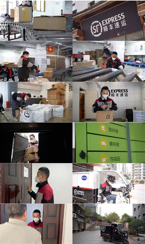 顺丰快递分拣视频素材下载编号10008799光厂vj师网