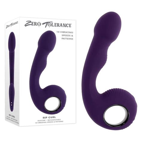 Zero Tolerance Rip Curl Blue 16 7 Cm Usb Rechargeable Vibrator