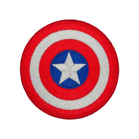 Captain America Embroidered Velcro Patch In The Bag Cornhole