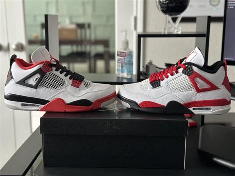 Aj4 Og Fire Red Vs Aj4 Red Cement Rsnkrs