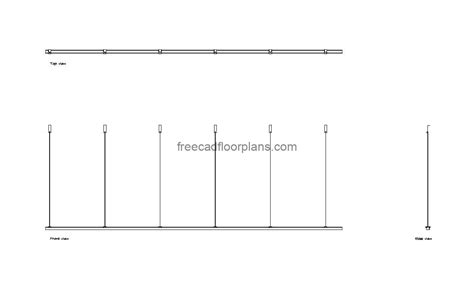 Ceiling Hanger Free Cad Drawings
