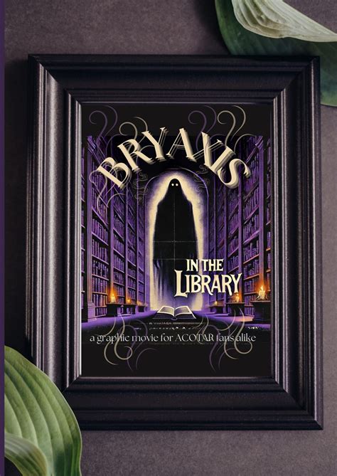 Acotar Bryaxis 70s Movie Poster Dark Romance Girly Digital Download