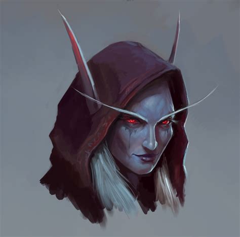 Sylvanas Windrunner Сильвана Ветрокрылая Thrall Warcraft