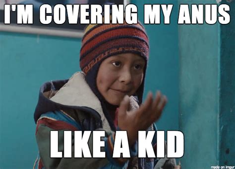 Im Covering My Anus Meme On Imgur