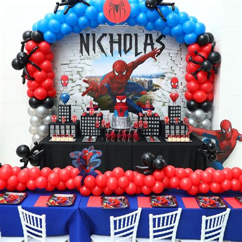 Spiderman Birthday Party Spiderman Party Spiderman Birthday Party