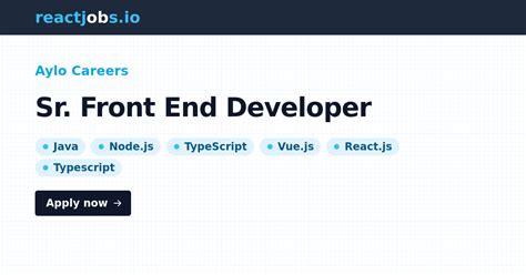Sr Front End Developer At Aylo Careers