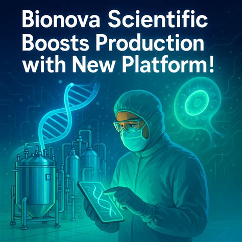 ᐈ Bionova Scientific Boosts Production With New Platform