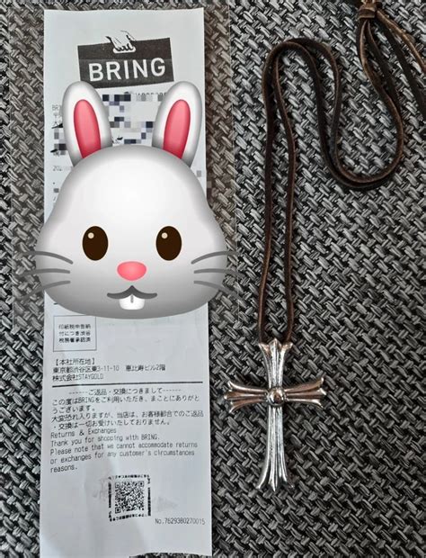 정품 크롬하츠 라지 크로스 펜던트 후루츠패밀리