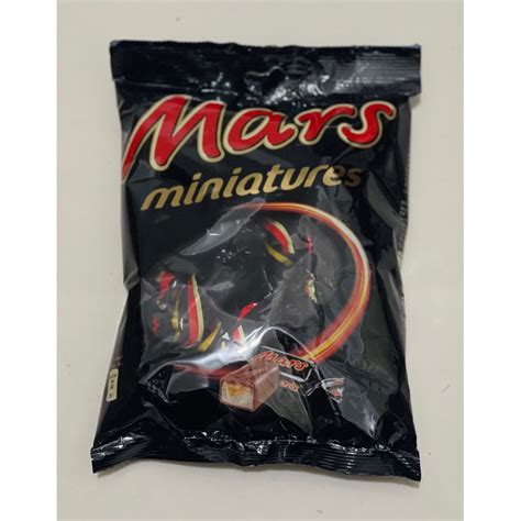 Mars Miniatures Snickers Miniatures Twix Miniatures 15 Pcs 150g