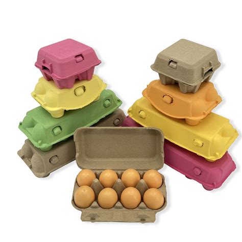 Biodegradable Compostable Egg Packaging Carton Box Paper Pulp Egg Tray