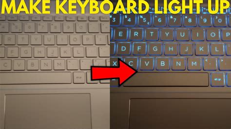 How To Make Keyboard Light Up On Laptop Step By Step Youtube