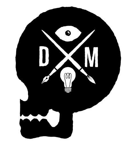 Drew Millward Skull Art Graphic Illustration