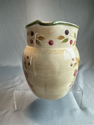 Pitcher Pamela Gladding La Toscana Fruit Certified International 7 5 Ebay