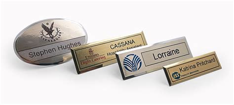 Badge Fasteners Corporate Insignia