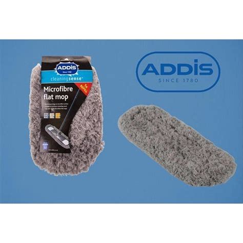 Addis Microfibre Flat Mop Refill 080614 5010303134260 United