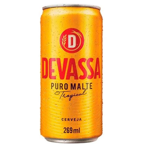 Cerveja Devassa Lata 269ml Lager Lavagnoli