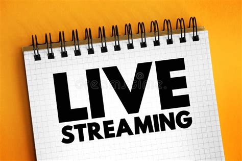 Live Streaming Is The Streaming Of Video Or Audio In Real Time Text