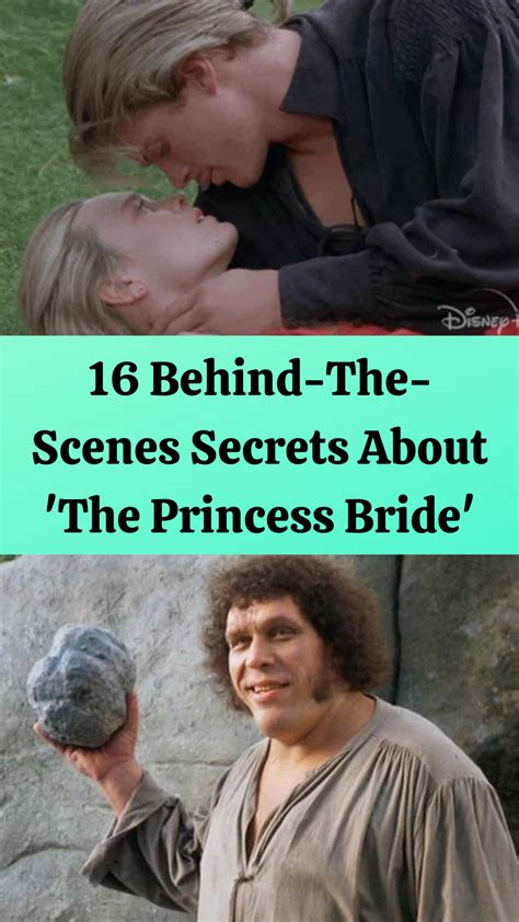 16 Behind The Scenes Secrets About The Princess Bride Princess
