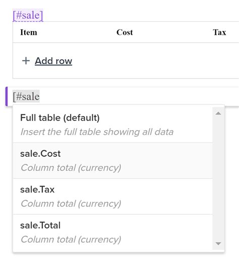 Connected Variables Tables And Repeater Sections Outlaw