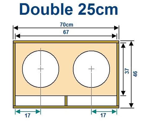Plan Caisson De Basse Pour Haut Parleur 46cm Astuces Pratiques Artofit