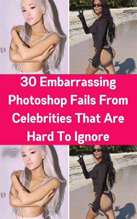 30 Embarrassing Photoshop Fails From Celebrities That Are Hard To