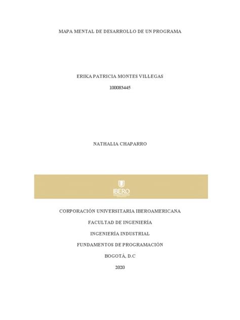 Mapa Mental De Desarrollo De Un Programa Descargar Gratis Pdf Programación De Computadoras