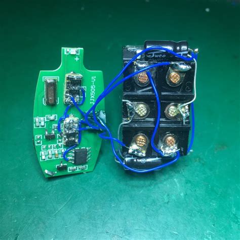 Wireless Push Button To Toggle Switch Conversion