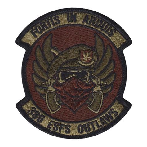 386 Esfs Outlaws Ocp Patch 386th Expeditionary Security Forces Squadron Patches