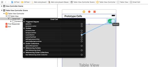 Ios Prototype Uitableviewcell With Other Objects Uitextfield