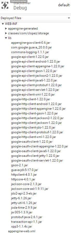 Java Noclassdeffounderror In Gae With Eclipse Stack Overflow